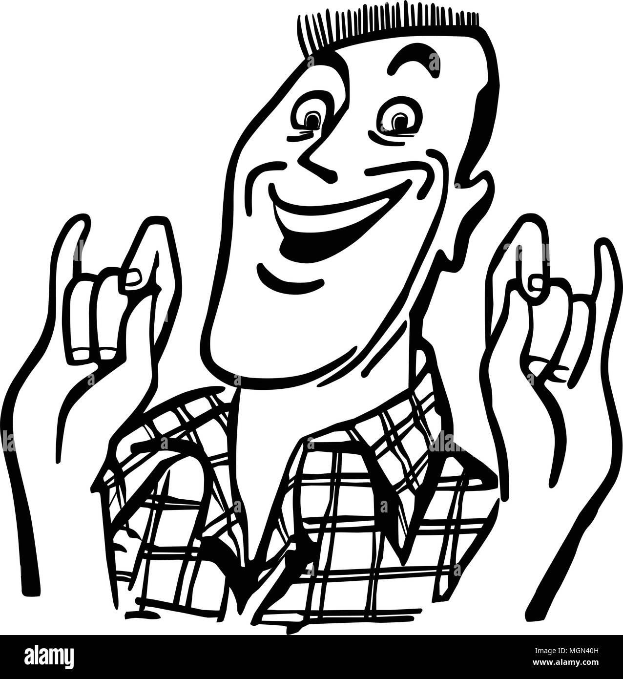 Thrilled Stock Vector Images - Alamy