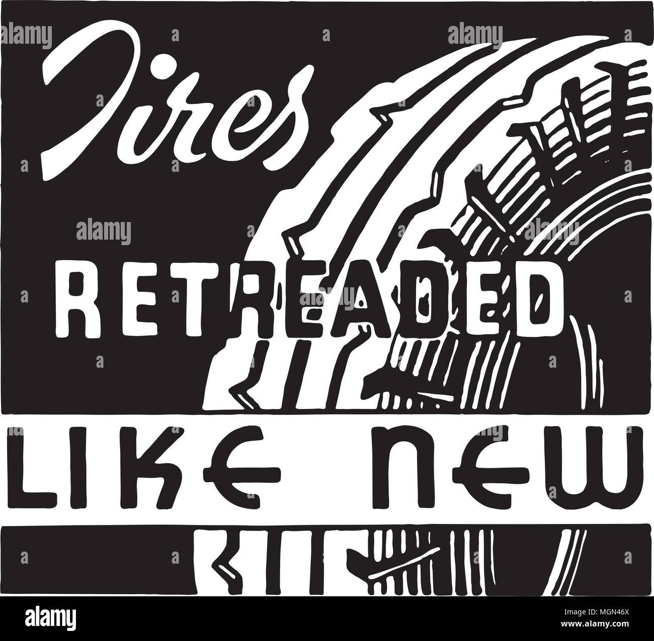 Tires Stock Vector Images - Alamy