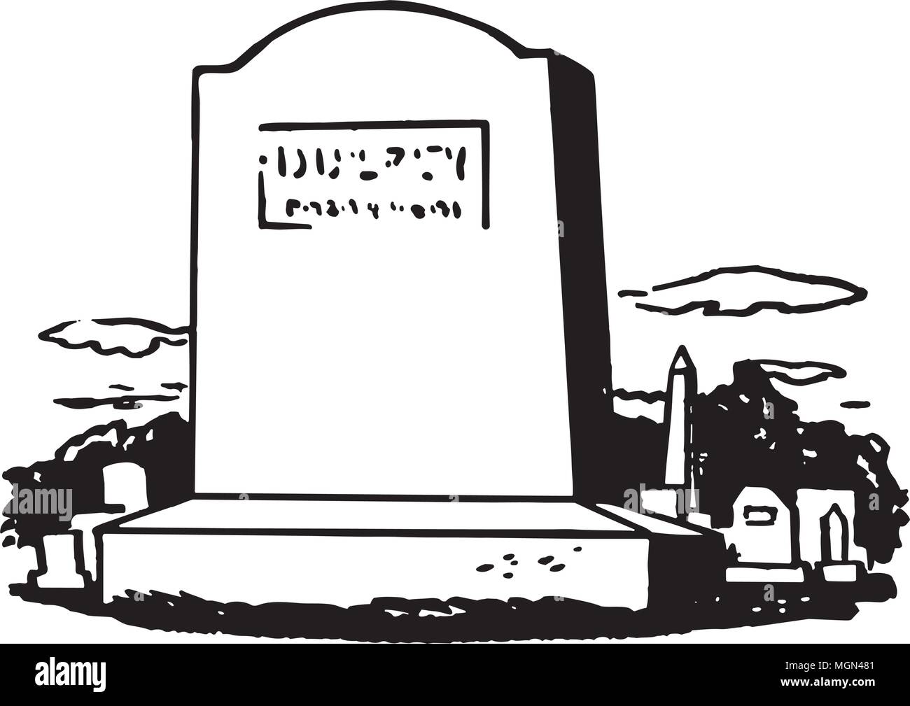 Headstones Clipart