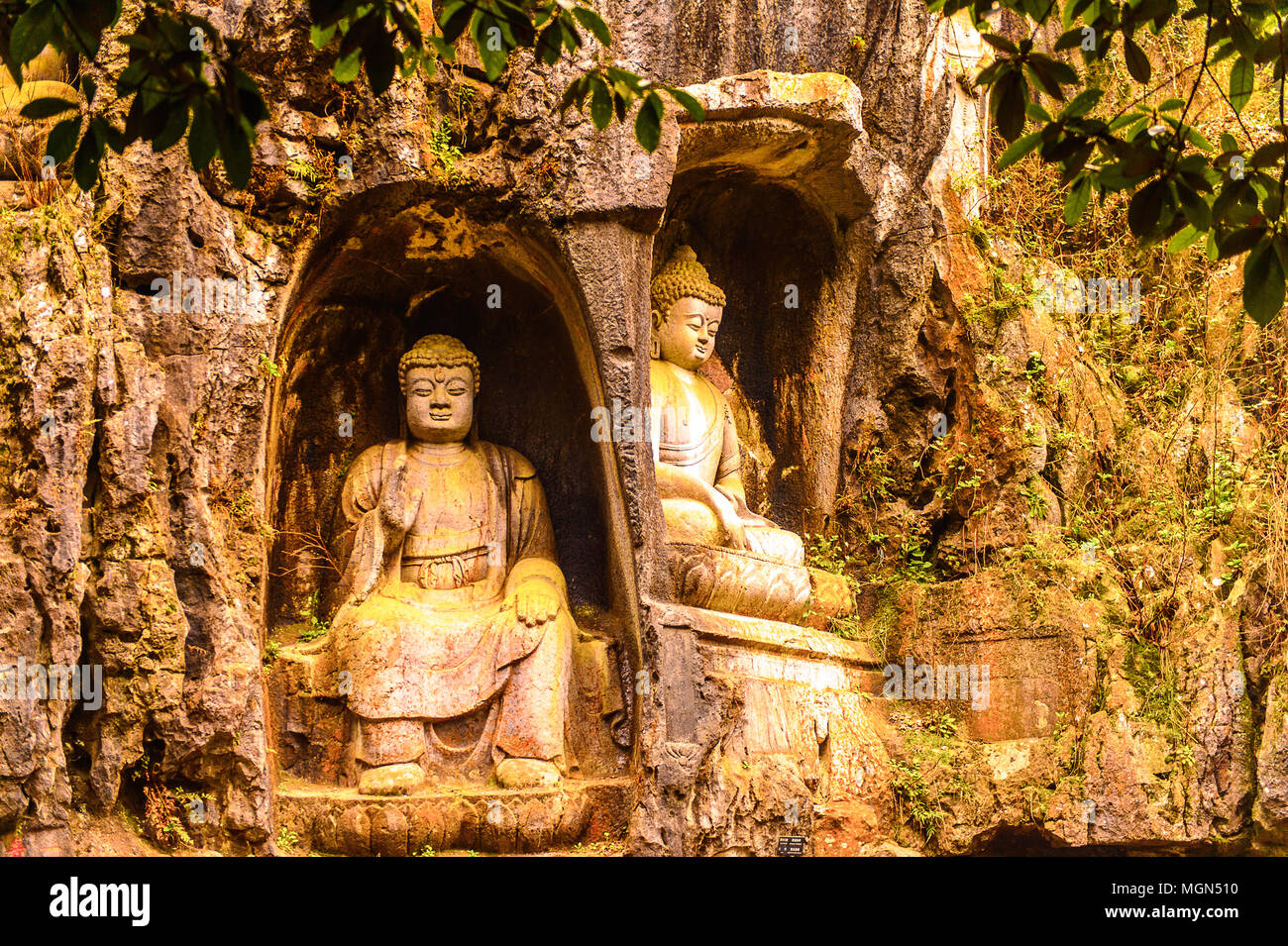Lingyn temple hi-res stock photography and images - Alamy