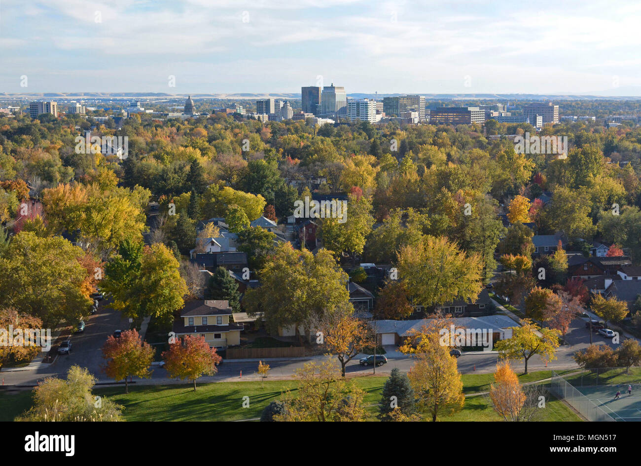 Buildings in downtown boise idaho hi-res stock photography and images ...