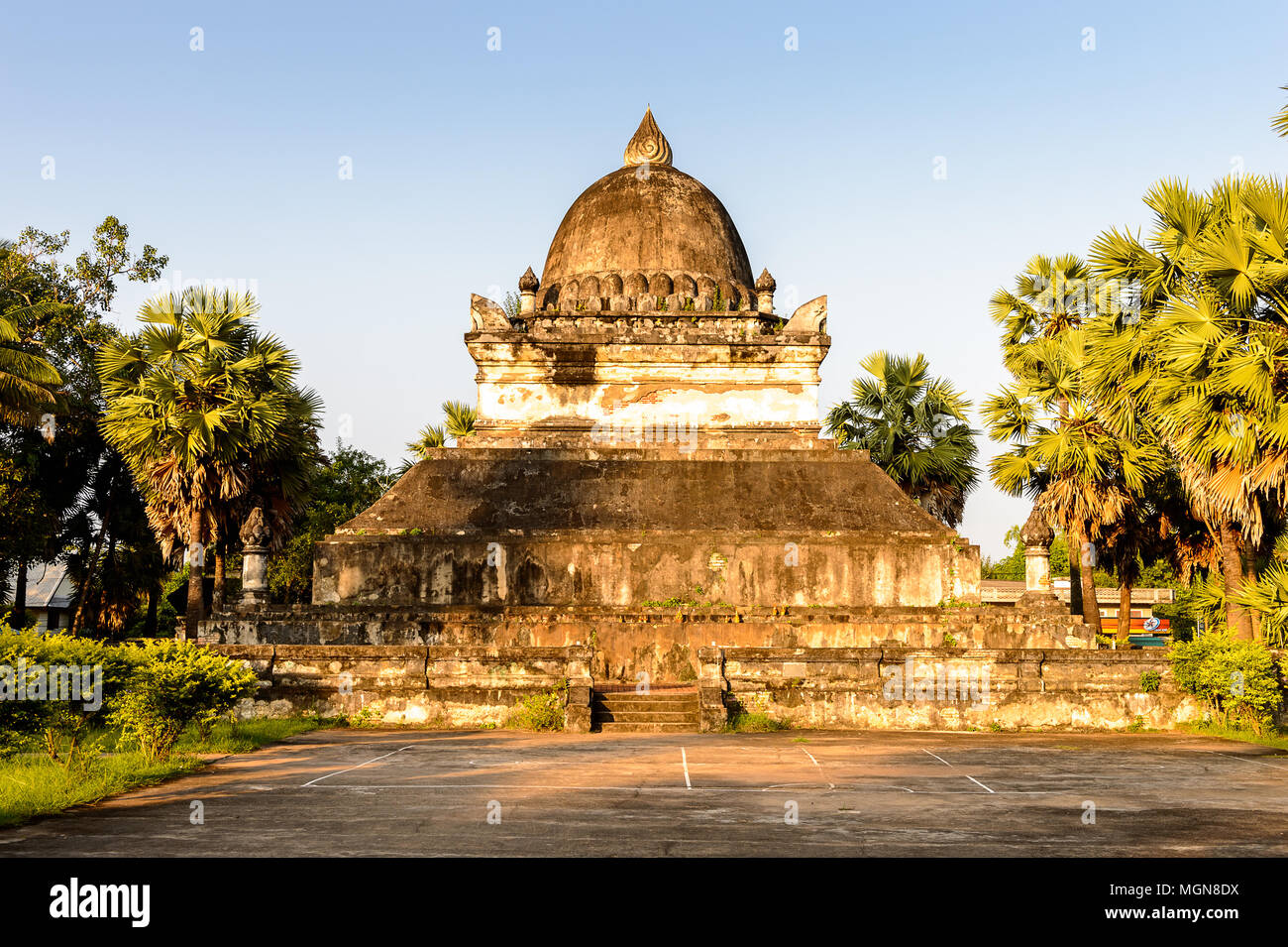 Vat Visounnarath, one of the Buddha complexes in Luang Prabang which is ...