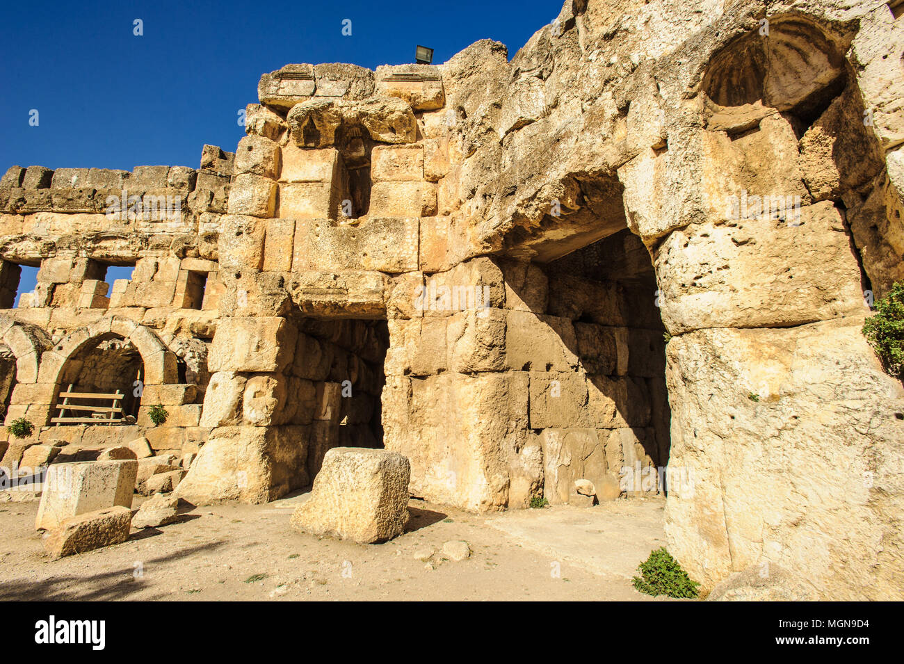 Baalbek, Lebanon. The largest and best preserved Roman ruins. UNESCO ...