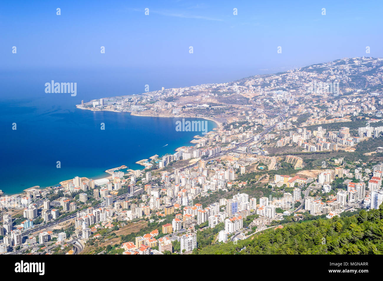 Beirut capital largest city lebanon hi-res stock photography and images ...