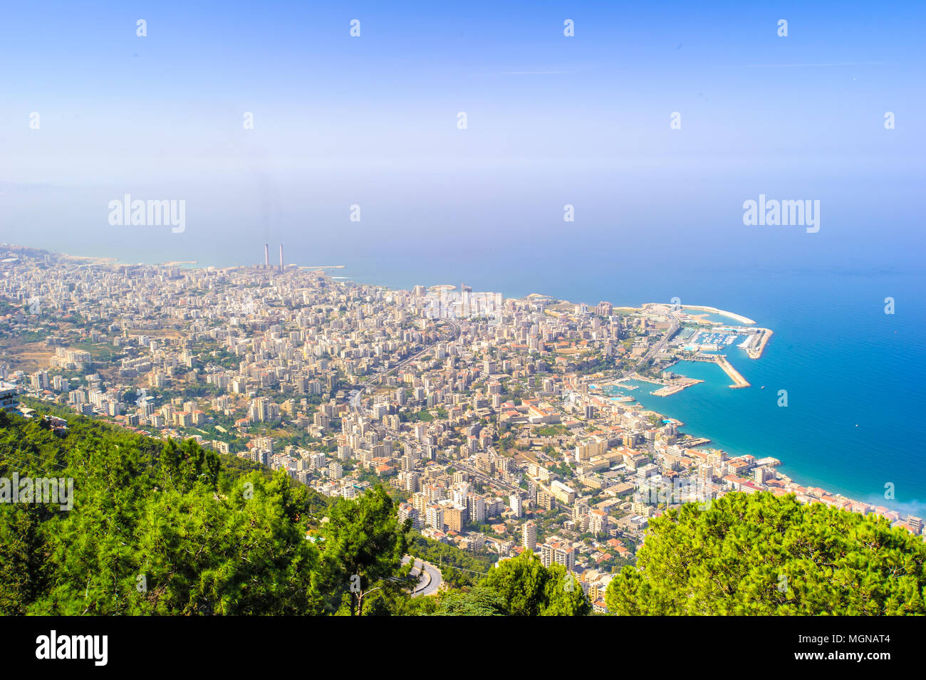 Beirut capital largest city lebanon hi-res stock photography and images ...