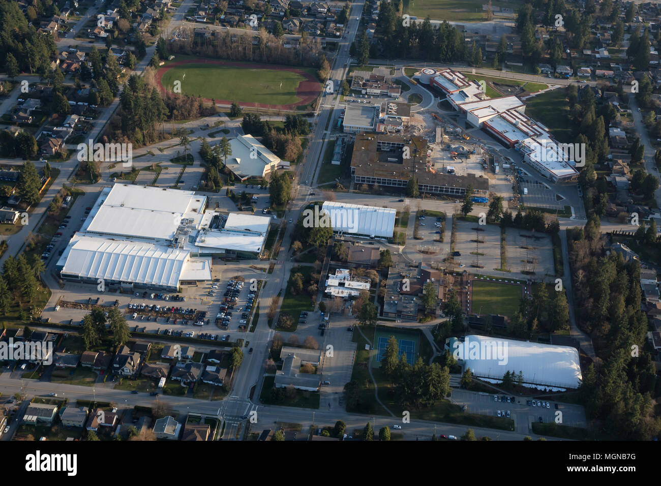 Coquitlam aerial hi-res stock photography and images - Alamy