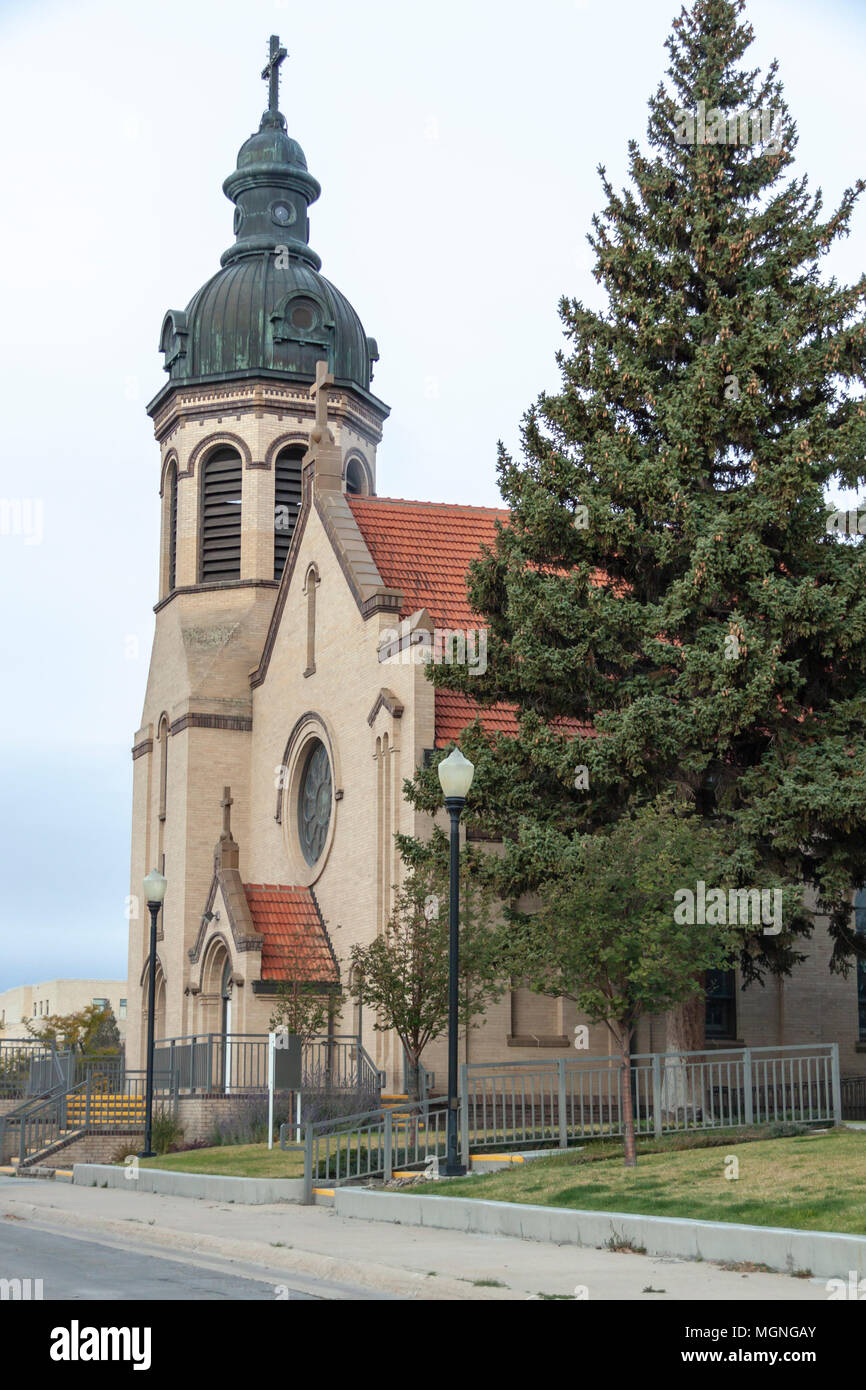 St. Joseph's Catholic Church in Rawlins, Wyoming. According to the ...