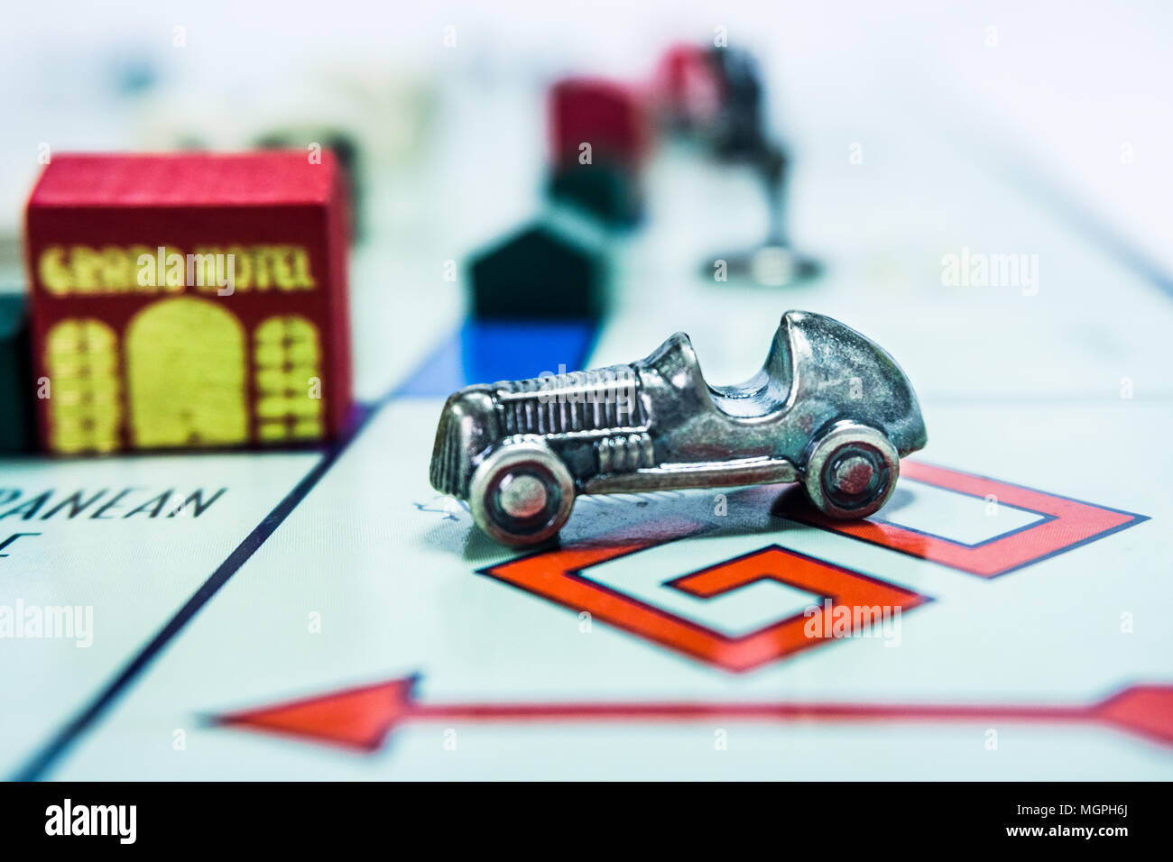 Monopoly car hi-res stock photography and images - Alamy
