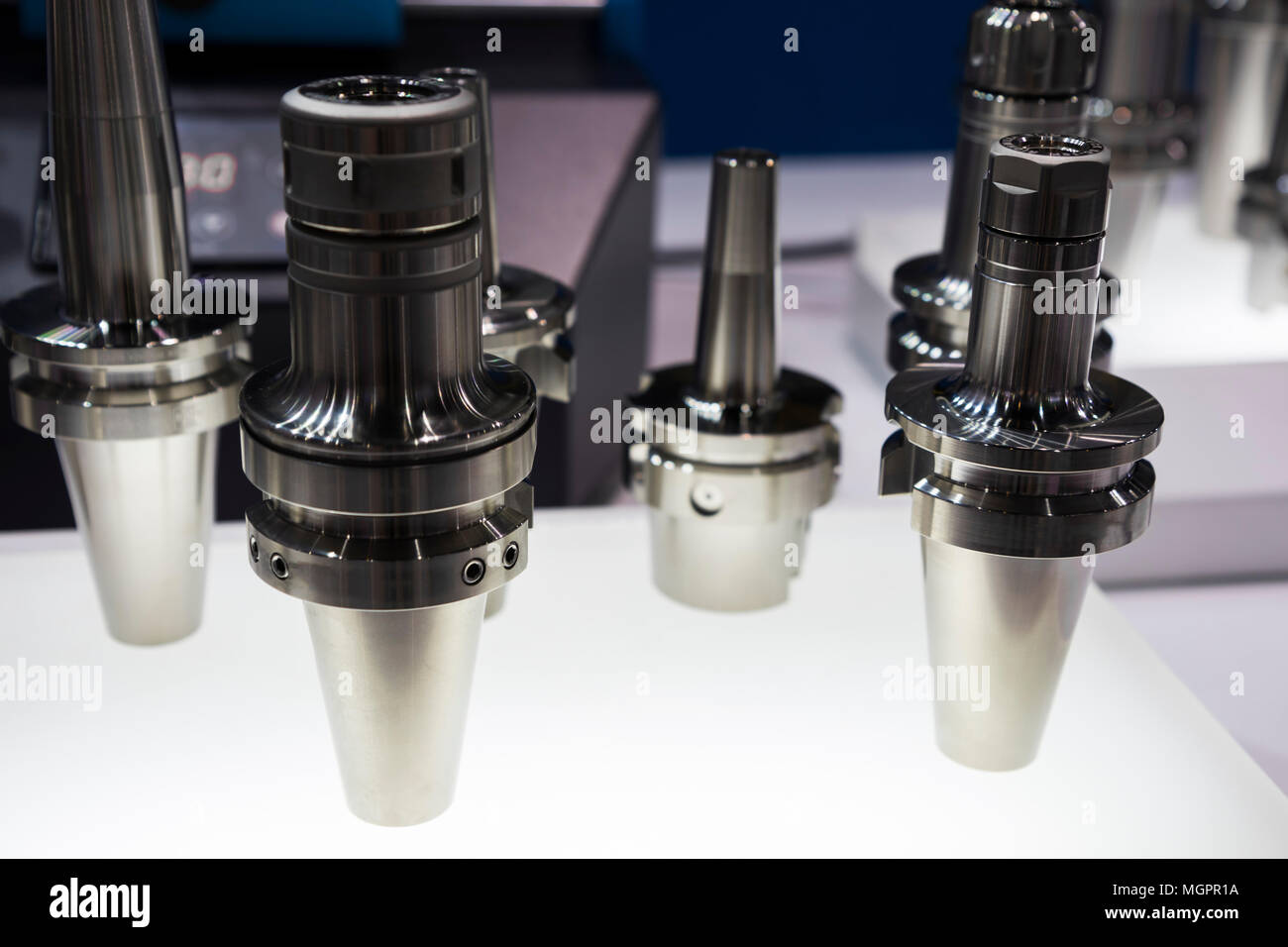 Tool Holder for CNC machining machine ; close up Stock Photo - Alamy