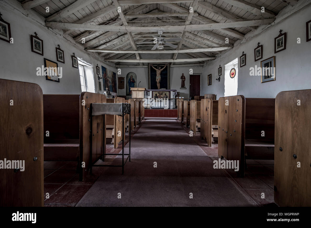 Empty church pulpit hi-res stock photography and images - Alamy