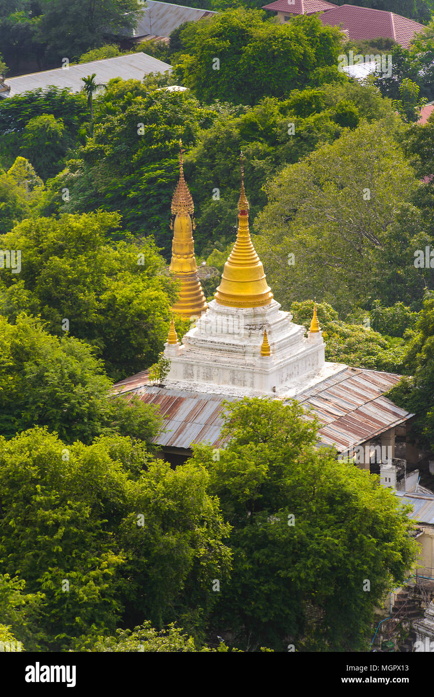 Temple in Sagaing, Myanmar Stock Photo - Alamy