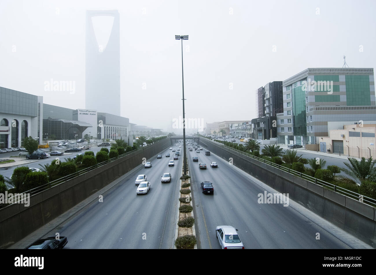 Sand Storm in Riyadh City, Saudi Arabia, 05-02-2006 Stock Photo - Alamy