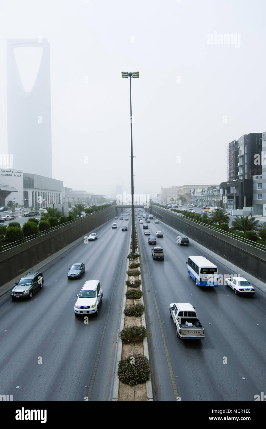 Sand Storm in Riyadh City, Saudi Arabia, 05-02-2006 Stock Photo - Alamy
