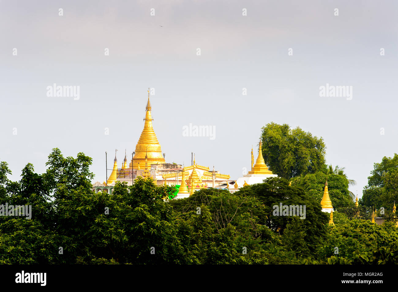 Beautiful view of Sagaing, Myanmar Stock Photo - Alamy