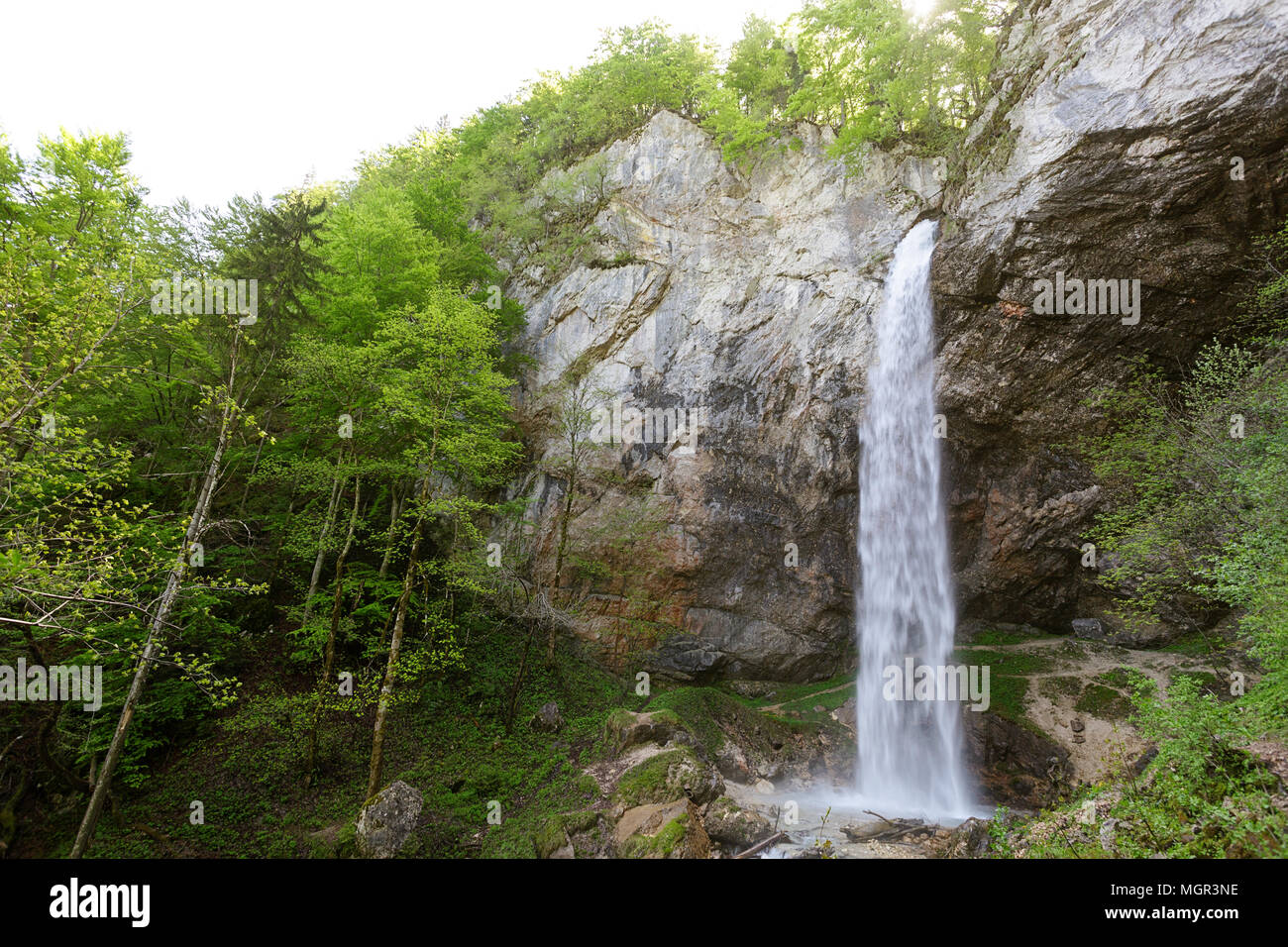 Wildensteiner waterfall, Carinthia, Austria, Europe Stock Photo - Alamy
