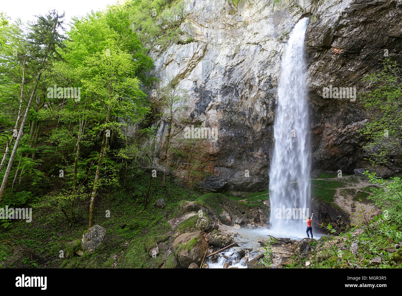 Wildensteiner waterfall, Carinthia, Austria, Europe Stock Photo - Alamy