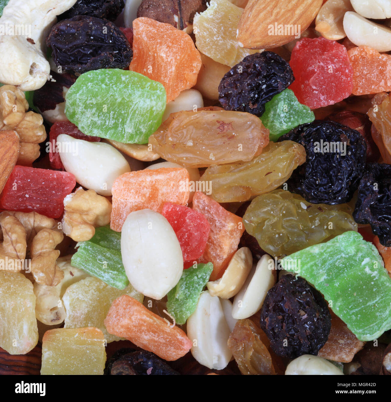 set of dried fruit Stock Photo - Alamy