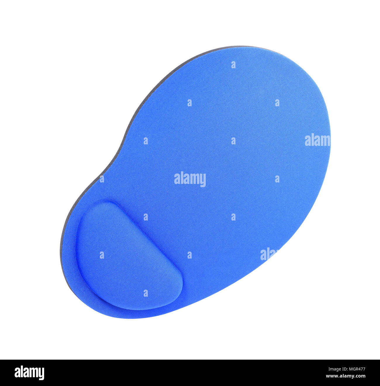 blue Mouse Pad isolated on white background Stock Photo - Alamy