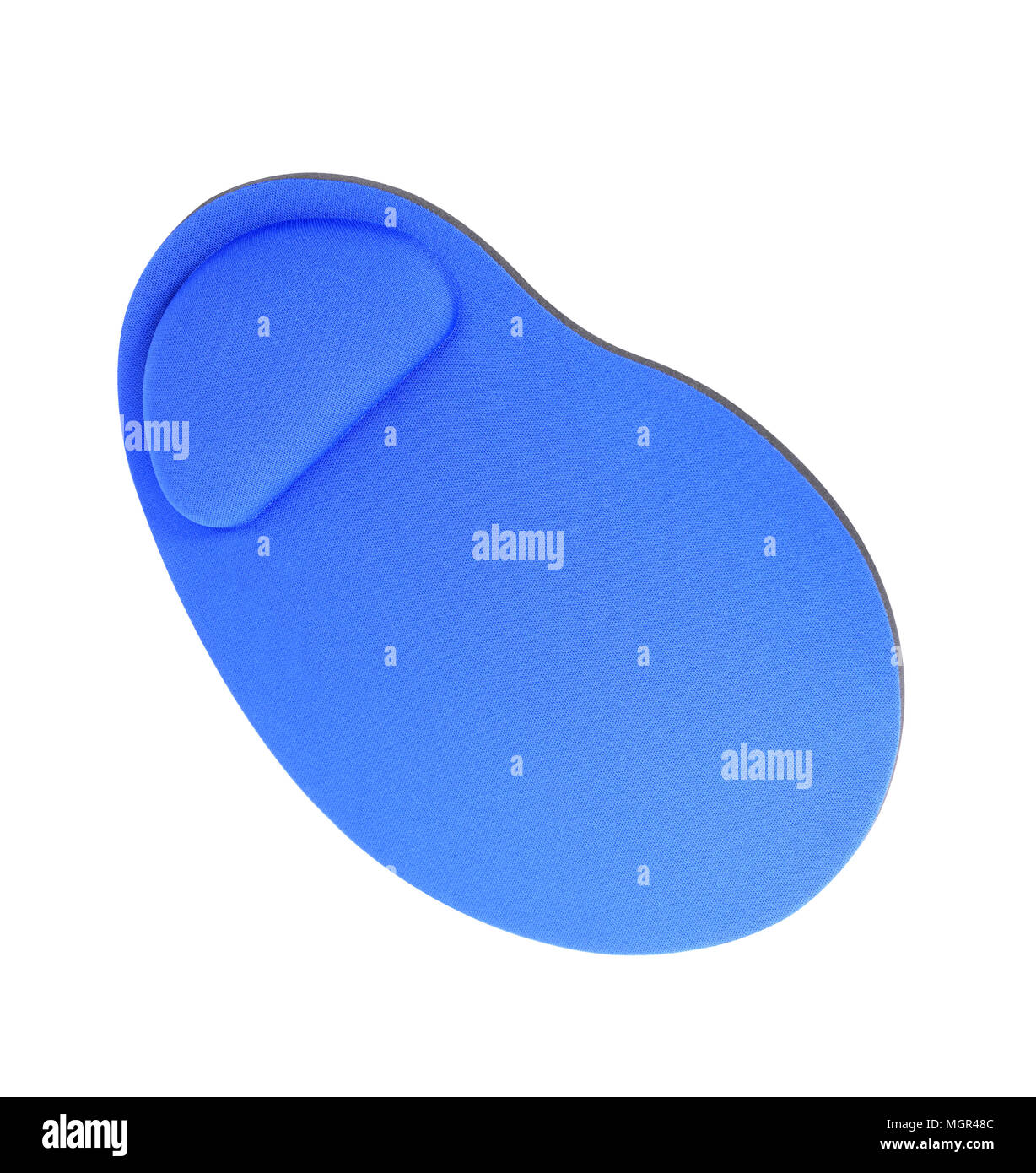 blue Mouse Pad isolated on white background Stock Photo - Alamy