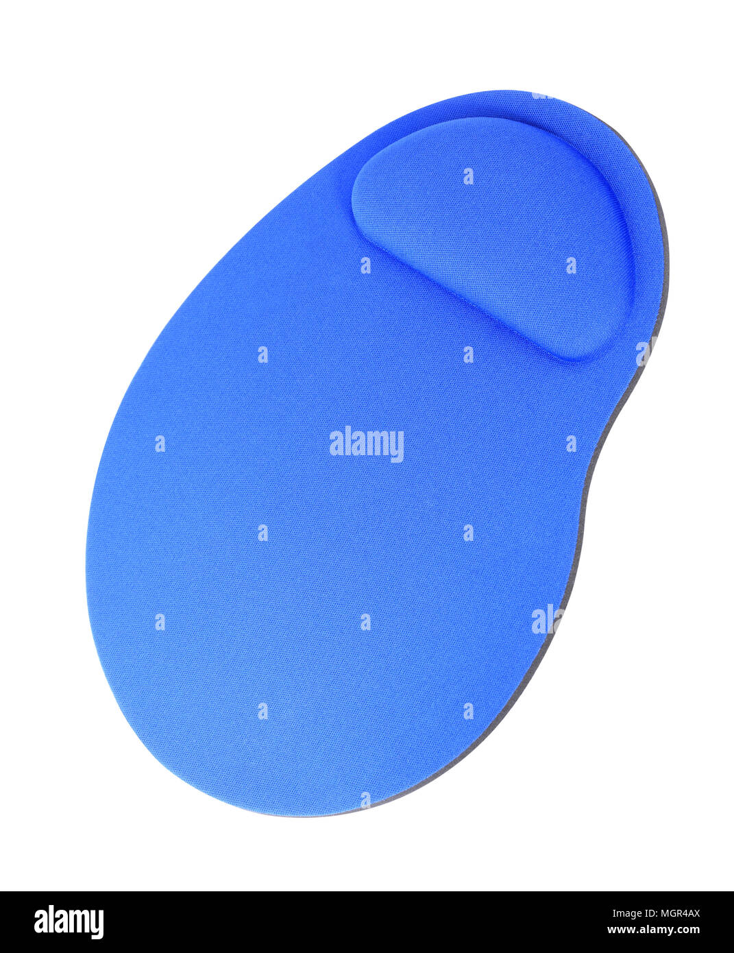 blue Mouse Pad isolated on white background Stock Photo - Alamy