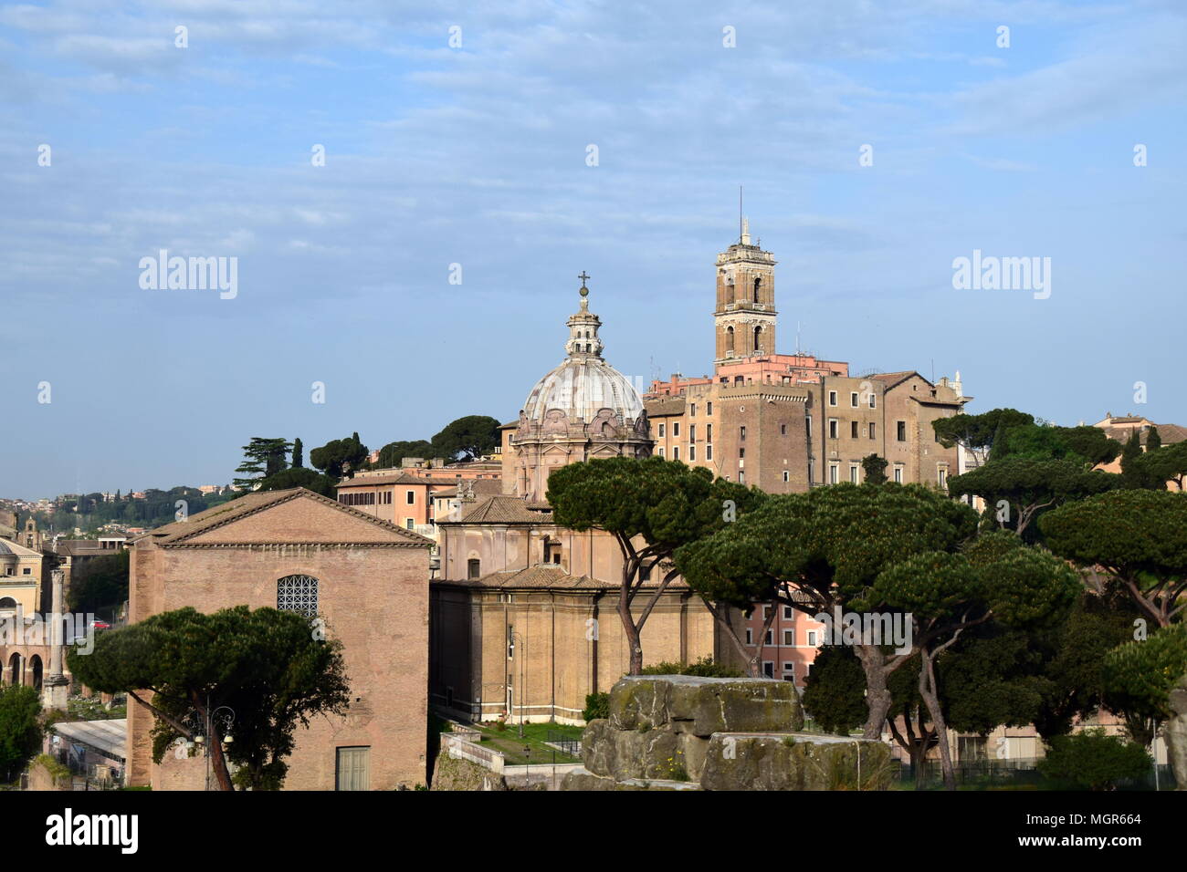Cityscape from Rome Stock Photo - Alamy