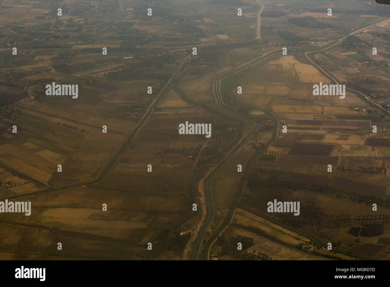 photo of the city of Baghdad, and shows where residential complexes and ...