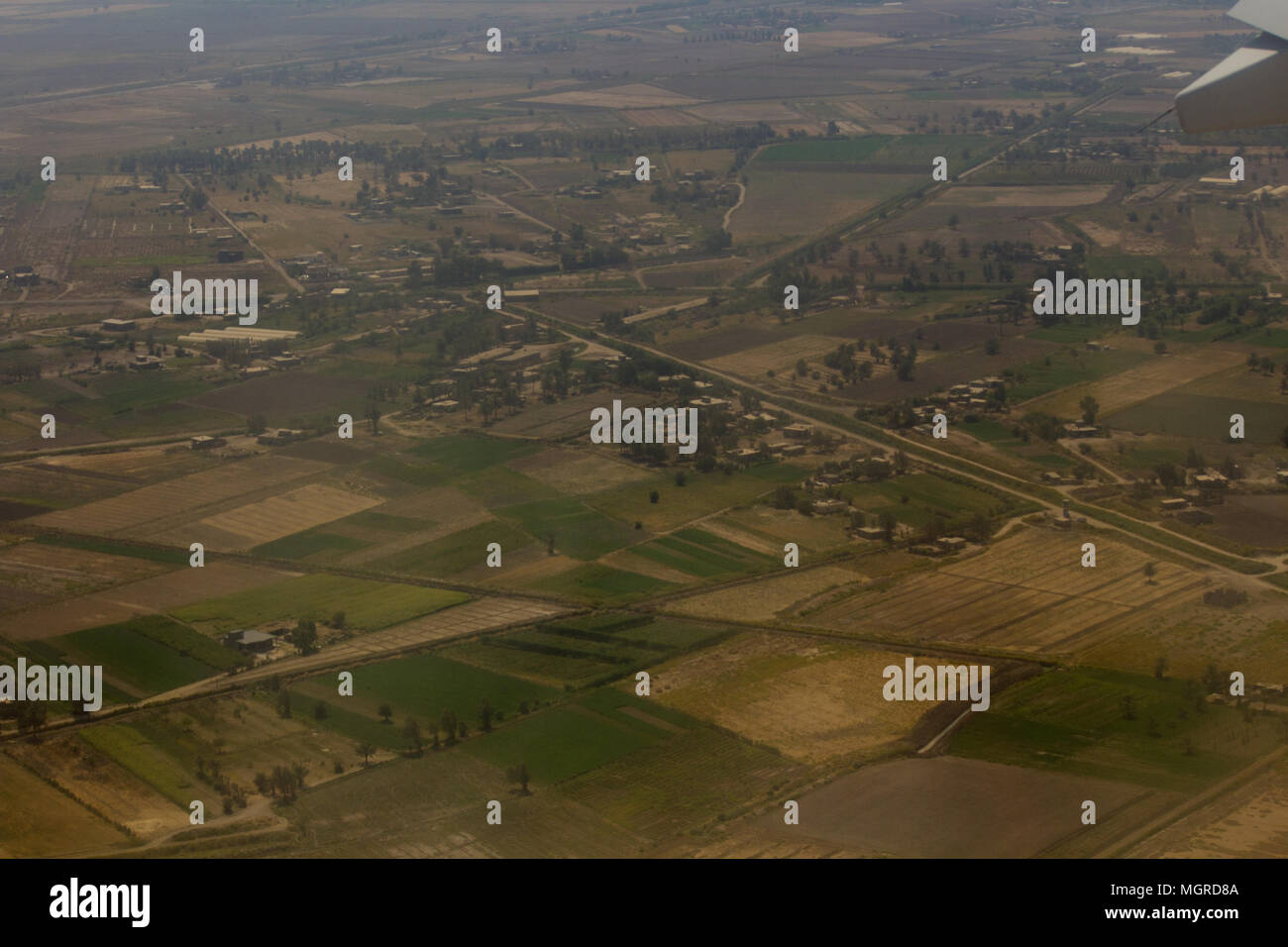 photo of the city of Baghdad, and shows where residential complexes and ...