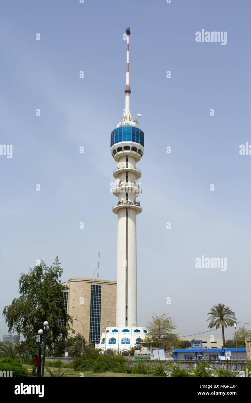 previously called International Saddam Tower is a 205 m TV tower in ...