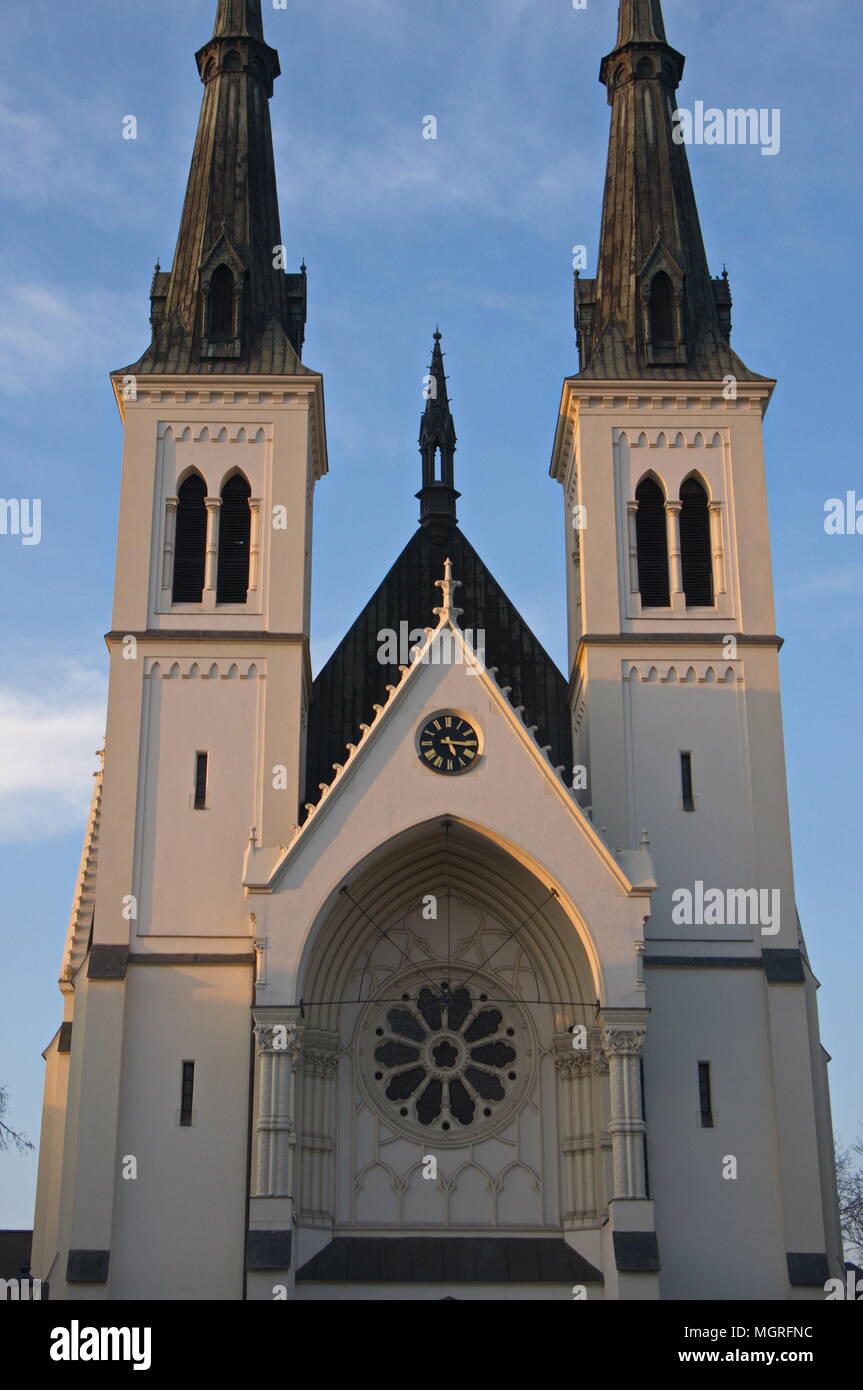 Church in Ostrava-Privoz Stock Photo - Alamy