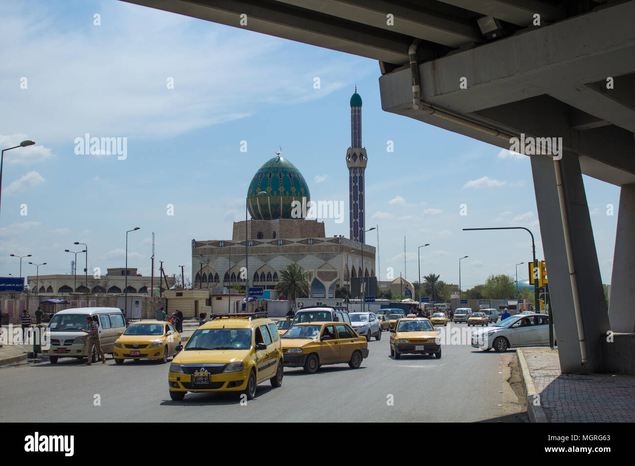 mosque haj bnieh in baghdad city capital of iraq Stock Photo - Alamy