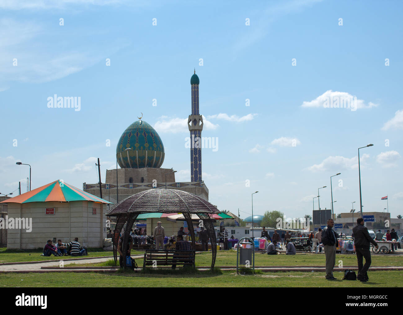mosque haj bnieh in baghdad city capital of iraq Stock Photo - Alamy