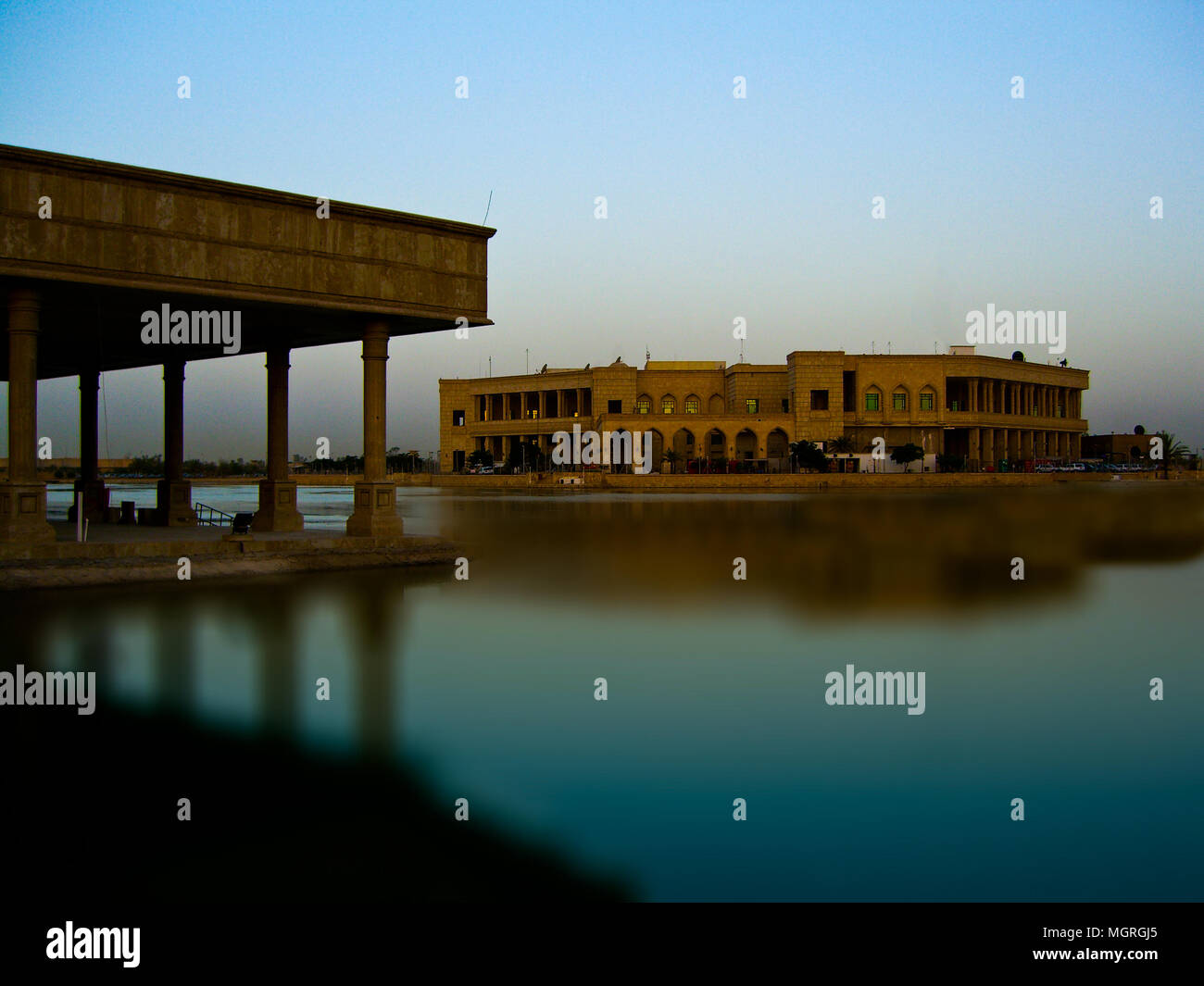 picture for tigris river in Baghdad city capital of Iraq country, and ...