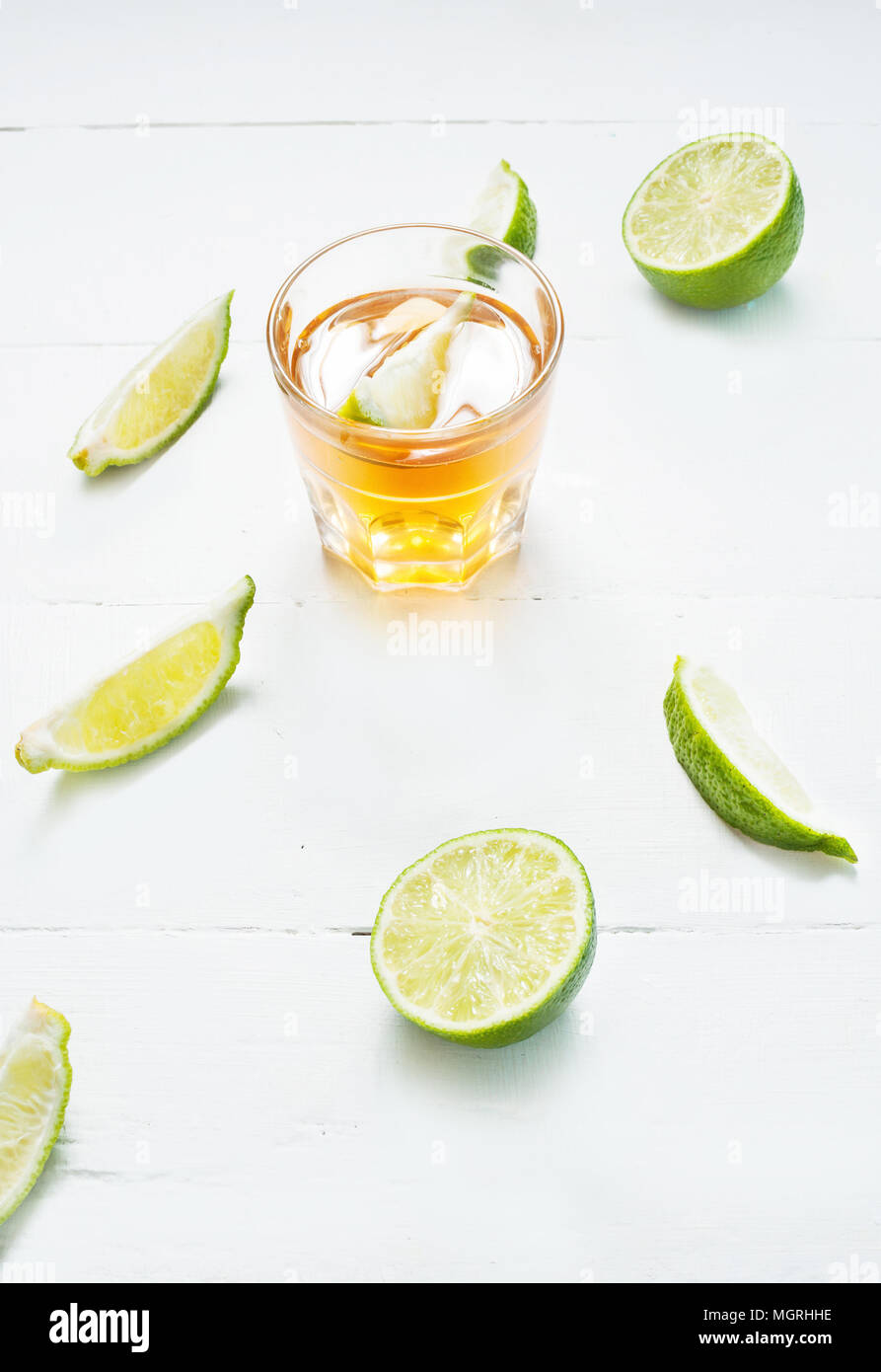Tequila shot lime slices hi-res stock photography and images - Alamy