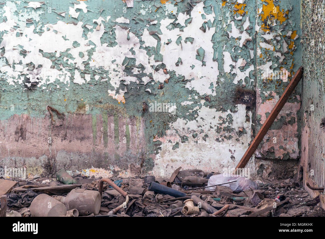 Dirty Wallpaper High Resolution Stock Photography and Images - Alamy