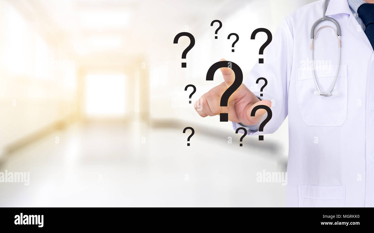 question mark confusion in Training Meeting question concept Stock ...