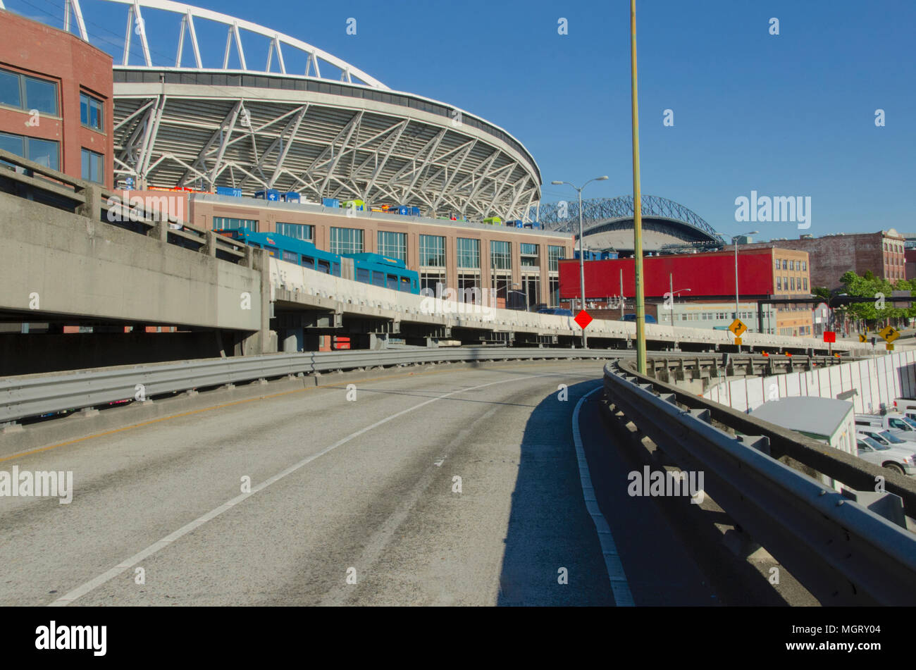 Off ramp seattle hi-res stock photography and images - Alamy