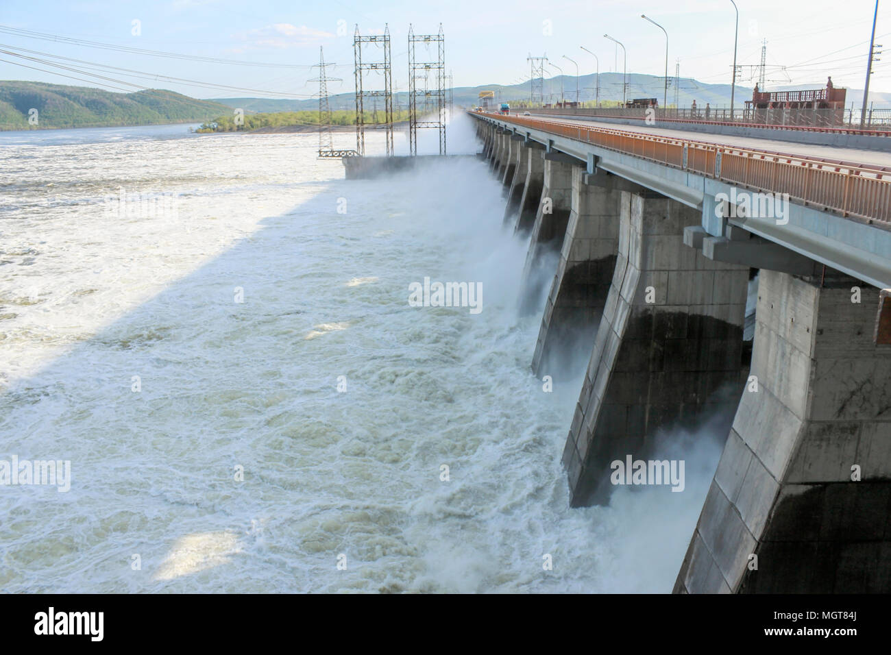 Volga River Power Station High Resolution Stock Photography and Images ...
