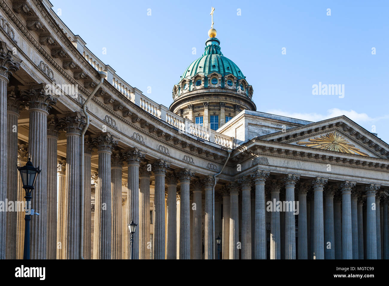 The facade and the front colonnade of the cathedral hi-res stock photography and images - Alamy
