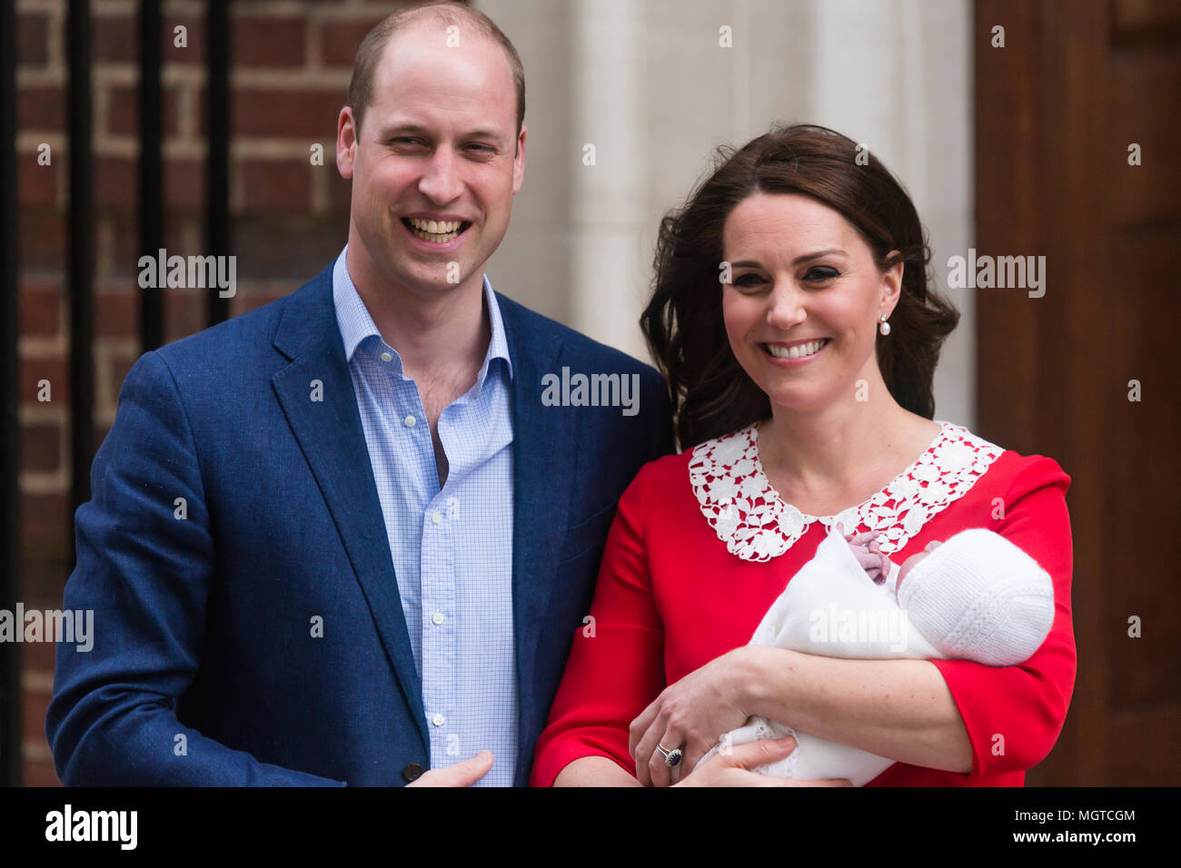 Prince William Baby High Resolution Stock Photography and Images - Alamy