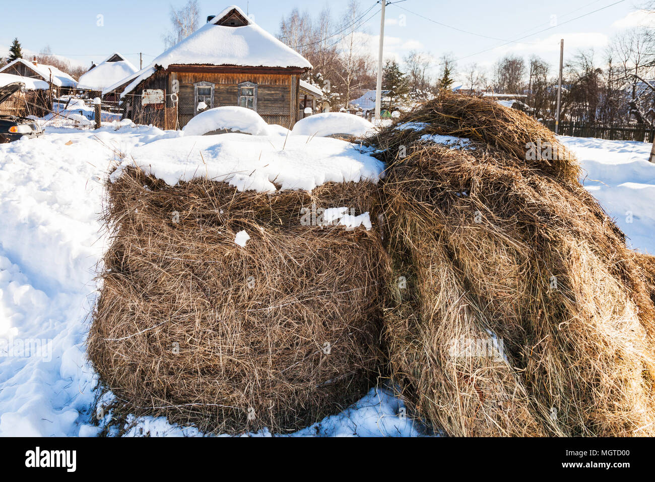 Russian haystack High Resolution Stock Photography and Images - Alamy