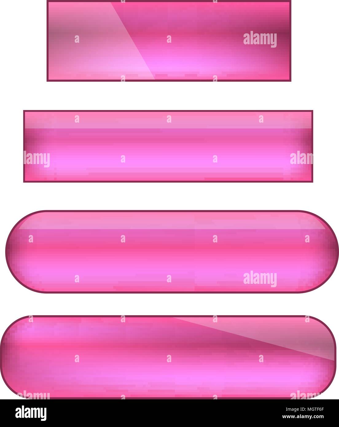 vector web buttons set - purple Stock Vector Image & Art - Alamy