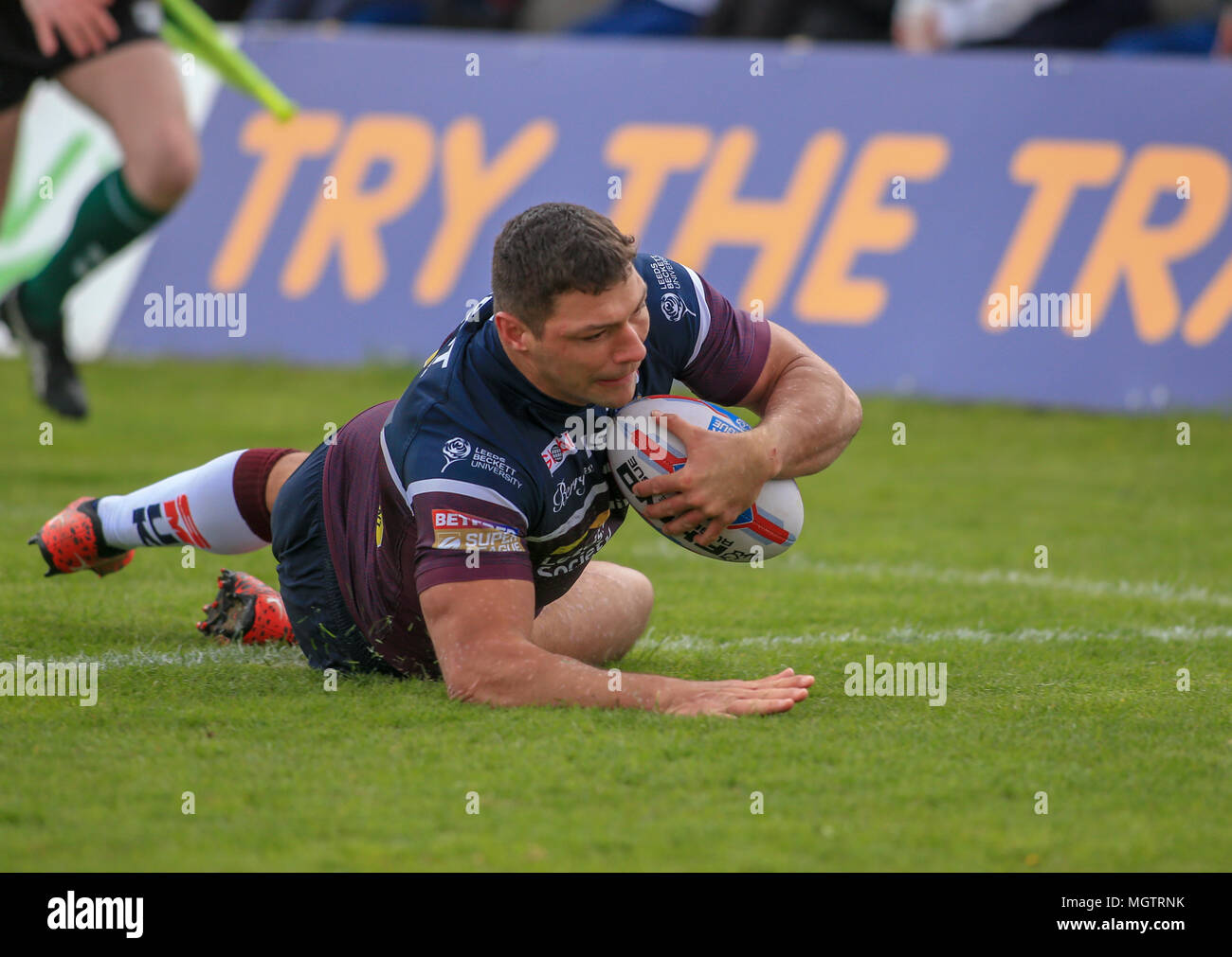 Rugby league try hi-res stock photography and images - Alamy