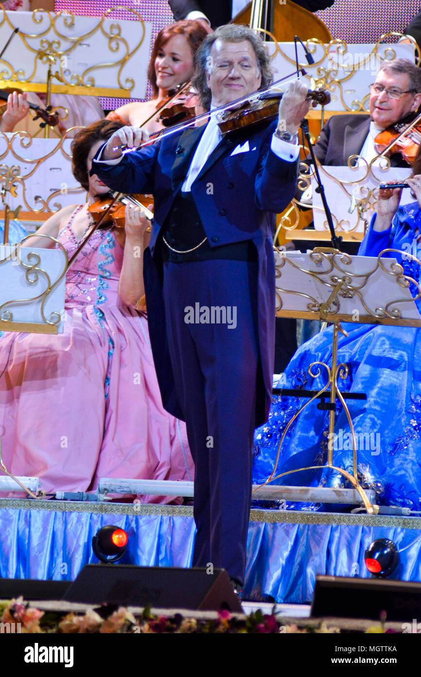 Cologne, Germany. 27th Apr, 2018. Andre Leon Marie Nicolas Rieu Dutch ...