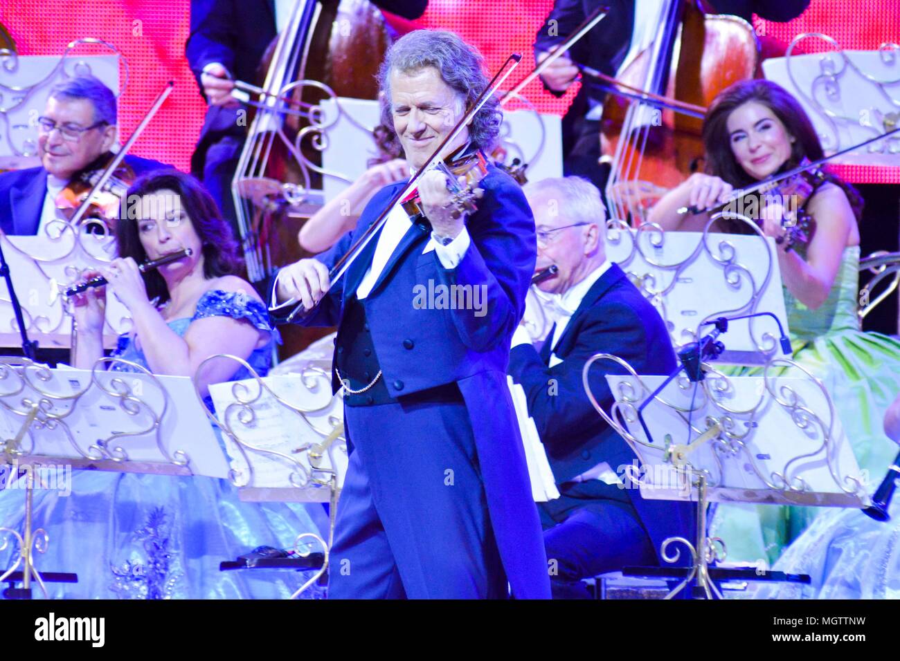 Cologne, Germany. 27th Apr, 2018. Andre Leon Marie Nicolas Rieu Dutch ...