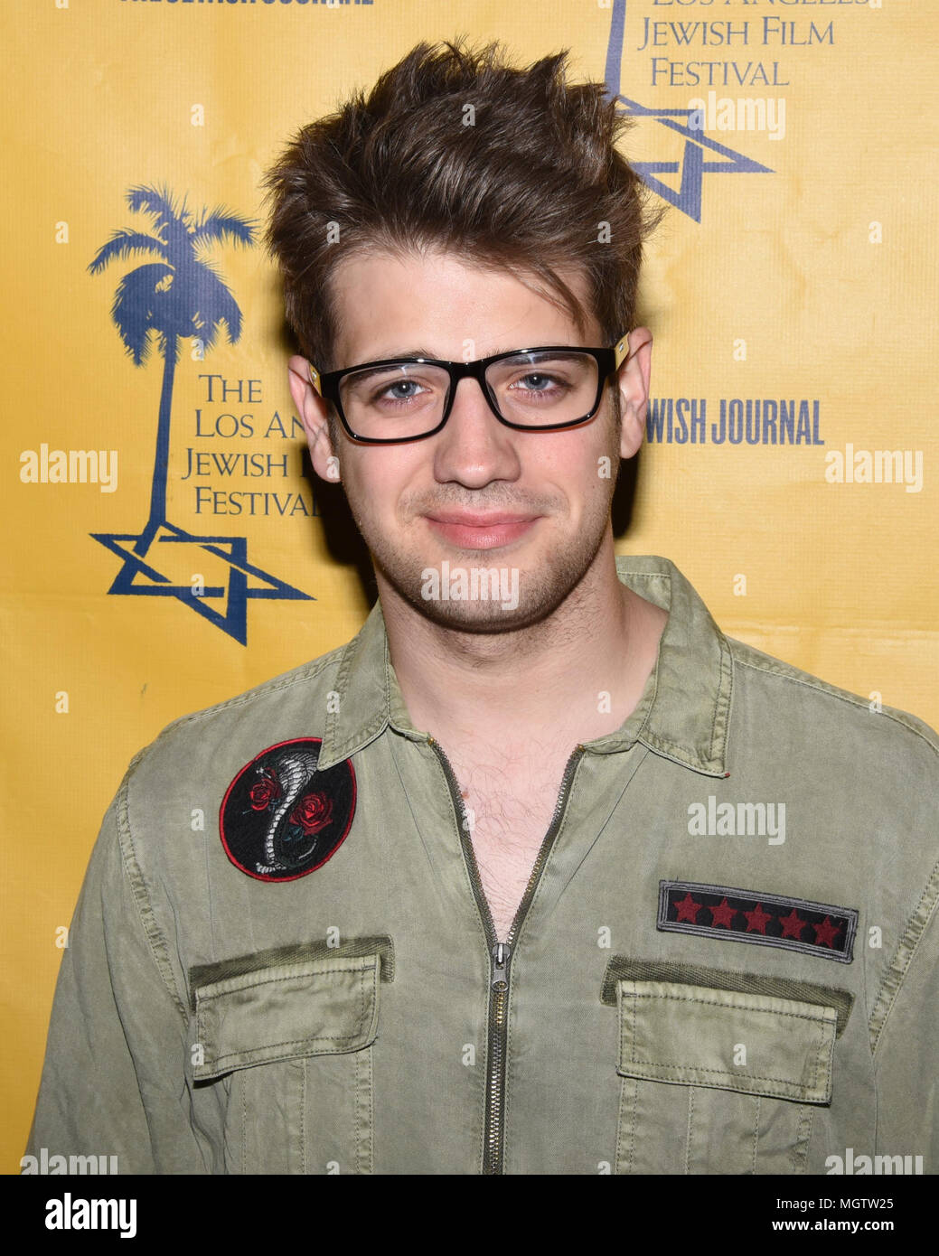 Beverly Hills, USA. 28th Apr, 2018. Brandon Tyler Russell arrives at ...