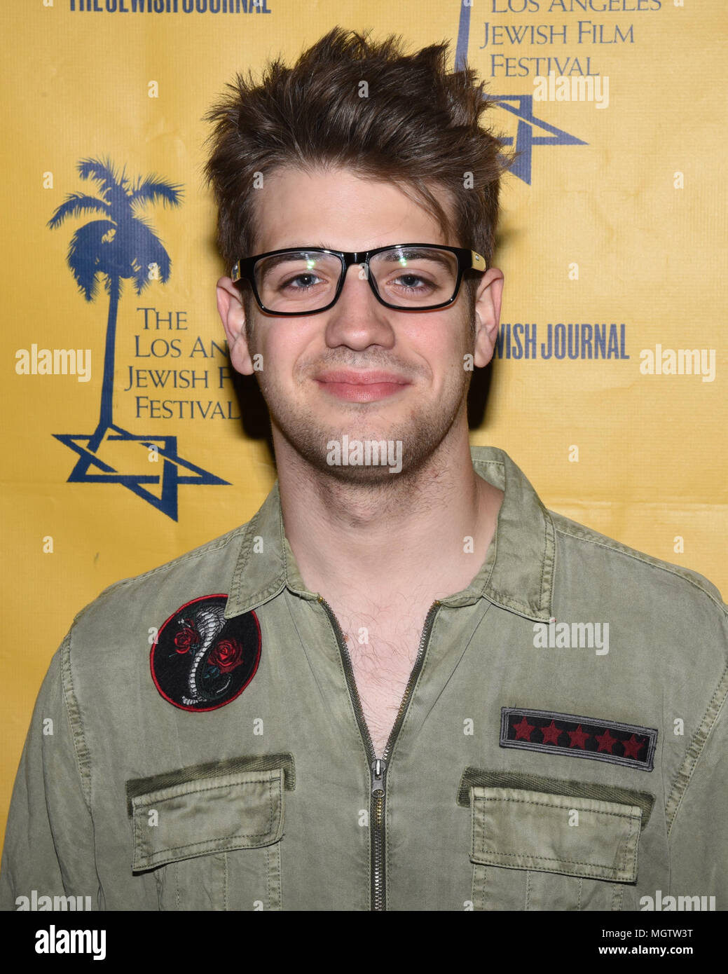 Beverly Hills, USA. 28th Apr, 2018. Brandon Tyler Russell arrives at ...