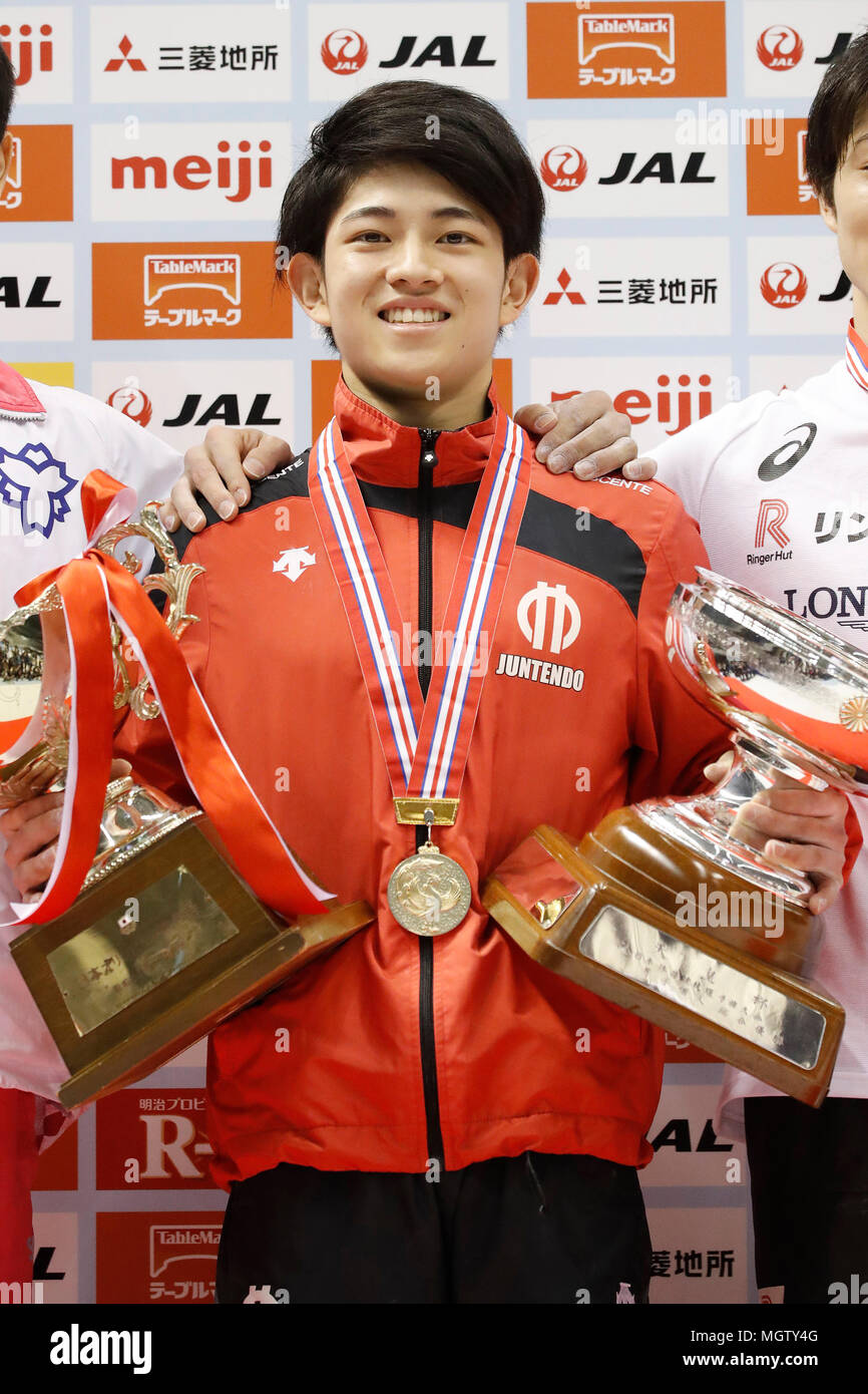 Tokyo Metropolitan Gymnasium, Tokyo, Japan. 29th Apr, 2018. Kakeru Tanigawa, APRIL 29, 2018 ...