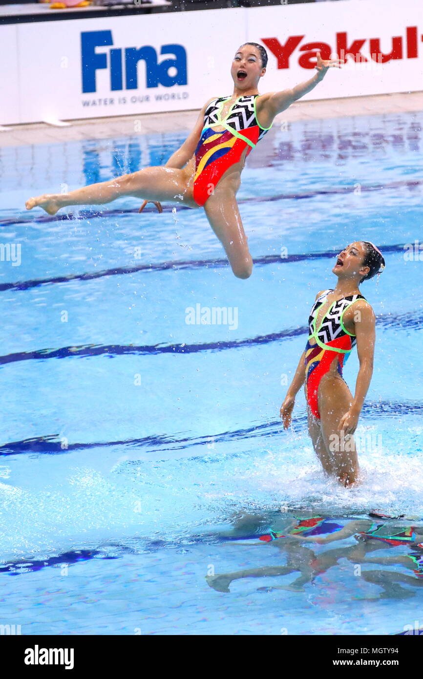 Japan team group (JPN), APRIL 29, 2018 Artistic Swimming : The 94th ...