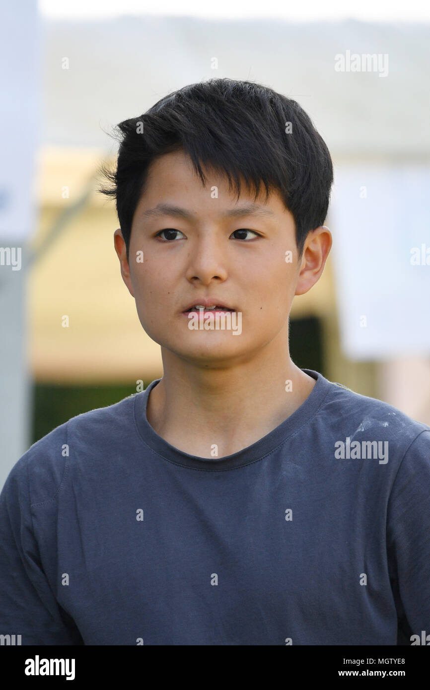 Mori park outdoor village, Tokyo, Japan. 29th Apr, 2018. Shuta Tanaka ...