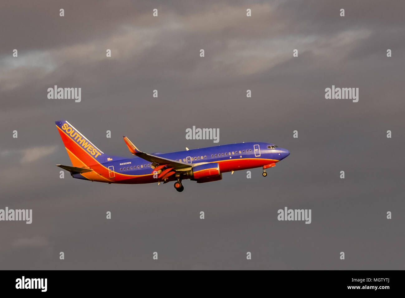 Irvine, California, USA. 15th Sep, 2017. The plane of Southwest ...